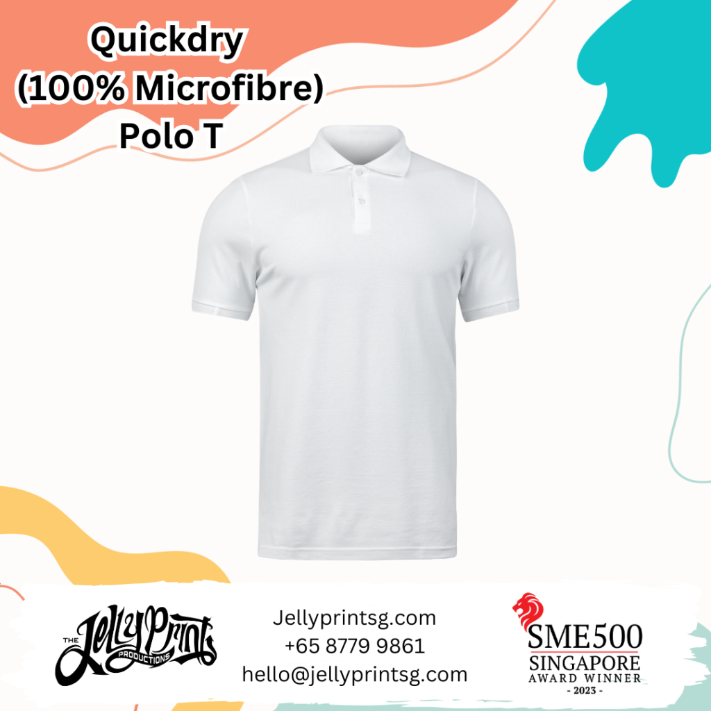 Customised Polo – T Short Sleeve (Quickdry) - Jelly Print SG